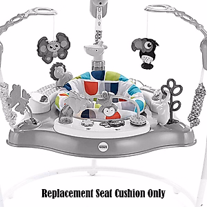 Replacement Pad for Fisher-Price Jumperoo - FVC13 ~ Color Climbers Print ~ Replacement Seat Cushion