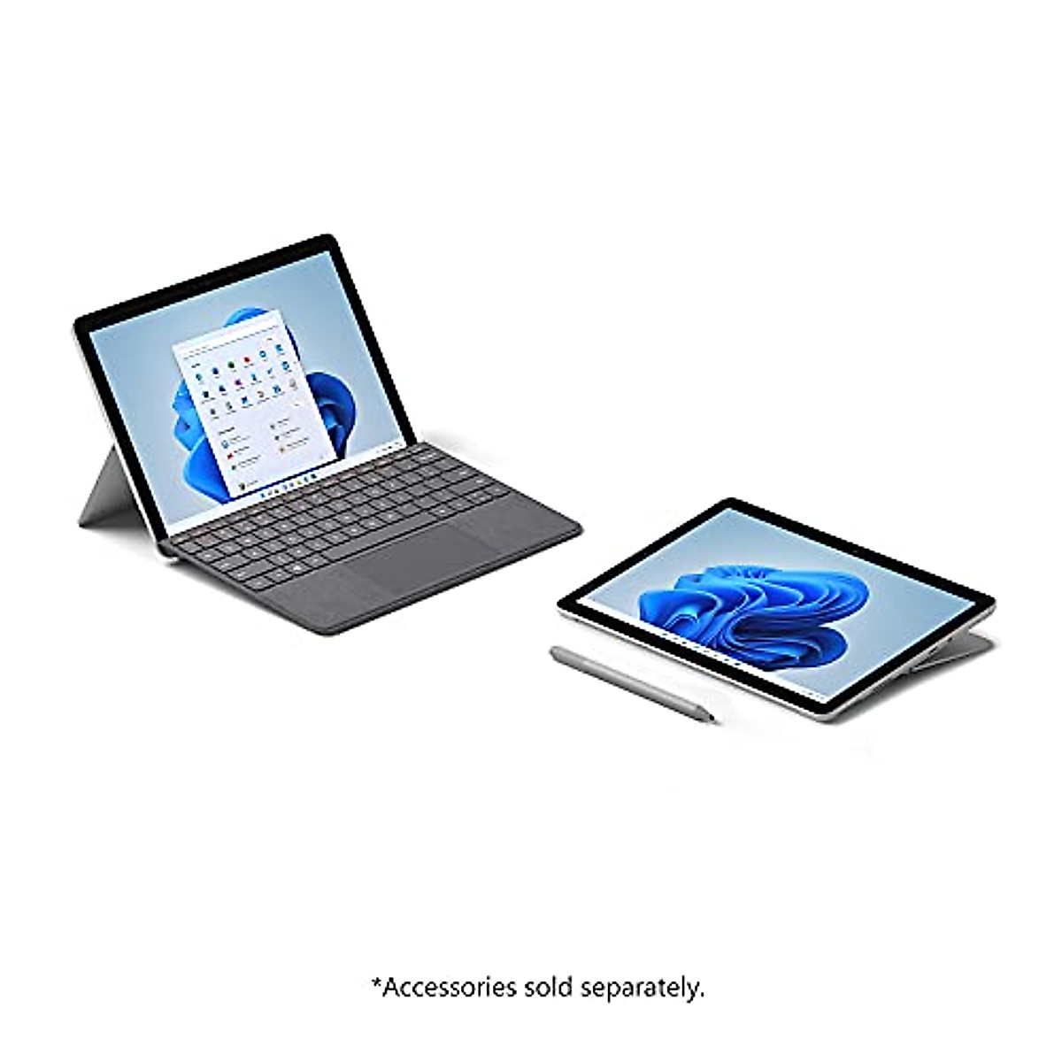 Microsoft Surface Go 3 - 10.5" Touchscreen - Intel® Pentium® Gold - 8GB Memory - 128GB SSD - Device Only - Platinum (Latest Model)