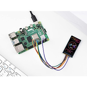 1.9inch LCD Display Module, 170×320 Resolution RGB 262K Colors IPS Screen, Embedded ST7789V2 Driver chip, Using SPI Interface, for Raspberry Pi, Arduino, STM32, etc.