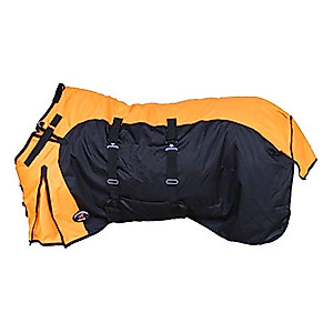 CHALLENGER 60" 1200D Horse Turnout Waterproof Heavy Weight Winter Blanket 5EE20OR