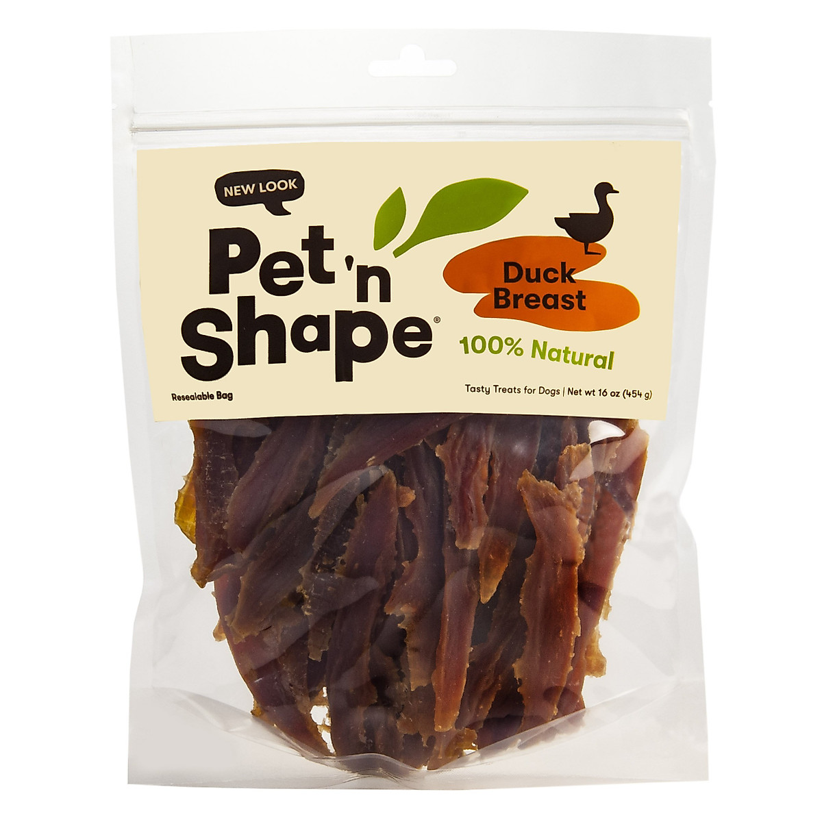 Pet 'n Shape Duck Breast Jerky Dog Treats - 16 Ounce