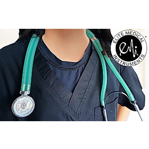 EMI Professional Deluxe Sprague Rappaport Dual Head Stethoscope #112 (Sea Foam)