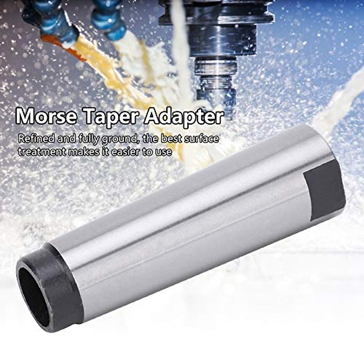 Eboxer MT3 to MT2 Taper Drill Sleeve Reducing Adapter, High Speed Steel Middle Taper Sleeve for Lathe Milling Industrial CNC Fixture Tool