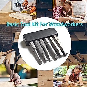 Square Screwdriver Bit Set With Bit Handle and Bit Extension 6 Sizes SQ1 SQ2 SQ2.74 SQ3 SQ4 SQ5, SKZIRI 8in1 Square Head Screwdriver Kit with Quick Release Bit Handle Holder and Magnetic Extension