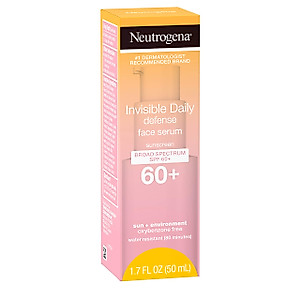 Neutrogena Invisible Daily Defense Face Serum with Broad Spectrum SPF 60+, 1.7 fl. oz 1 ea (Pack of 3) Product Name
