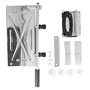 Manual Frozen Meat Slicer - Stainless Steel Meat Cutter Beef Mutton Roll Bacon Cheese Vegetable Food Sheet Slicing Machine for Home Cooking and Commercial Cooking(20 Bags)