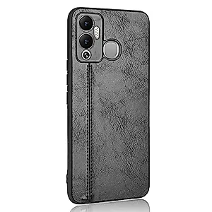 Phone Case for Infinix Hot 12 Play, Case for Infinix Hot 12 Play Cow-Like PU Leather Style Protector Cover, Non-Slip Shockproof Cover for Infinix Hot 12 Play Case