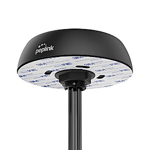 Peplink Cellular and WiFi Antenna Mobility 42G 5G/LTE 2x2 MIMO Dual Band (2.4GHz & 5GHz) External Router Computer Networking Antenna System with GPS receiver Robust IP68 Rating 6.5 ft, Black