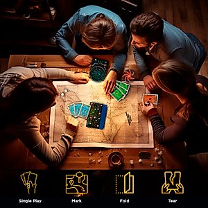 Exit: The Gate Between Worlds | Exit: The Game - A Kosmos Game | Family-Friendly, Card-Based at-Home Escape Room Experience for 1 to 4 Players, Ages 12+