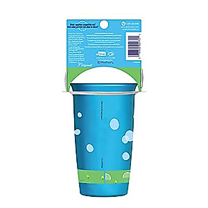 Playtex Sipsters Stage 2 360 Degree Peppa Pig Spill-Proof, Leak-Proof, Break-Proof Spoutless Cup for Girls, 10 Ounce - 2 Piece Cup with lid
