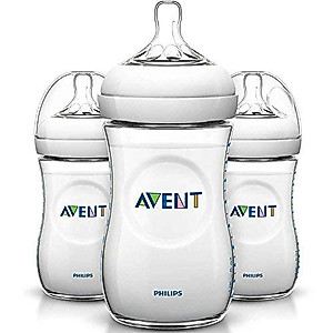 Philips Avent Natural Baby Bottle (Pack of 3)