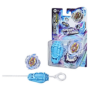 BEYBLADE Burst Surge Speedstorm Raid Luinor L6 Spinning Top Starter Pack – Attack Type Battling Game Top with Launcher, Toy for Kids