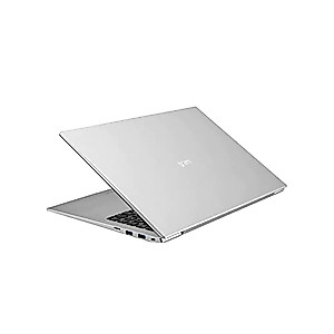 LG 2022 Gram 16" WQXGA IPS Ultralight Laptop Intel i7-1165G7 16GB LPDDR4 1TB NVMe SSD Iris Xe Graphics WiFi AX HDMI Thunderbolt 4 Webcam Backlit Full-Day Battery Silver Windows 10 Pro w/RE USB