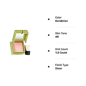 Benefit Cosmetics Dandelion Brightening Finishing Face Powder (Ballerina Pink) 0.25 oz