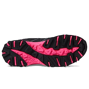 Fila at Peake 24 TN Black/Pink Glo/Metallic Silver 6.5 B (M)