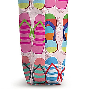 Flip Flops Beach Summer Vacation Sandals Life Aloha Women Tote Bag