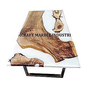 Epoxy Table, Epoxy Resin River Table, Live Edge Wooden Table, Natural Wood,Dining table, Natural Epoxy Table, Resin Table