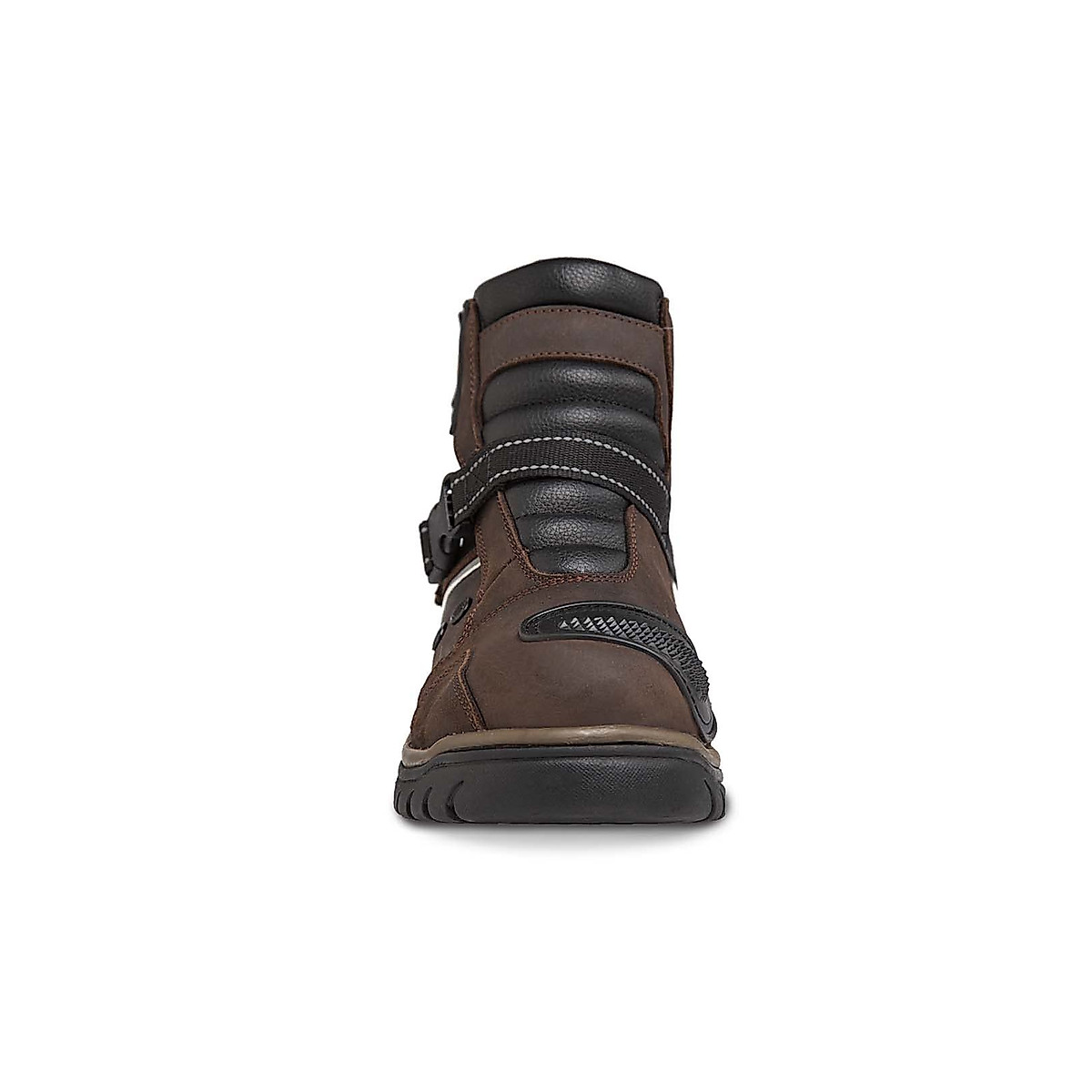 WORKLAND 77414 Motorcycle Boots Men - Leather Work Boots for Men - Biker Boots Touring, Sport - Botas para Motocicleta Hombre - Breathable with Protections - Rubber Sole Slip Resistant, Reflective