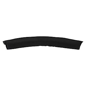 kwmobile Headband Cushion Pad Compatible with Beyerdynamic DT660/DT770/DT880 PRO/DT990 PRO - Headphones PU Leather Cushion - Black