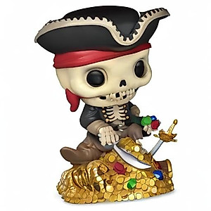 Funko 48889 Pop! Disney: Pirates of The Caribbean - Treasure Skeleton (Special Edition) #783