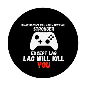 Noob Slayer Pro PC Console Gamer Gaming Men Women Kids PopSockets Swappable PopGrip