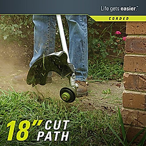 Greenworks 10 Amp 18-Inch Corded String Trimmer (Attachment Capable), 21142