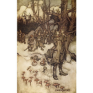 Rip Van Winkle 1905 Tasted beverage Poster Print by A Rackham (18 x 24)
