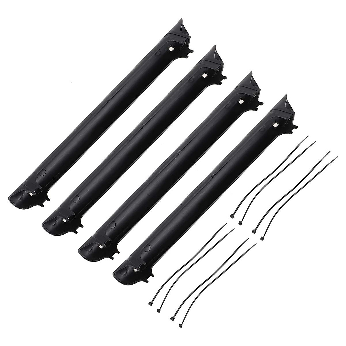 VOSAREA 4 Sets Bicycle Chain Guard Chainstay Protector Bike Chain Sticker Bike Chain Guard Sticker Cycling Equipment Sticker for Kids Bike Chain Guards Child Supplies Mountain Bike Plastic