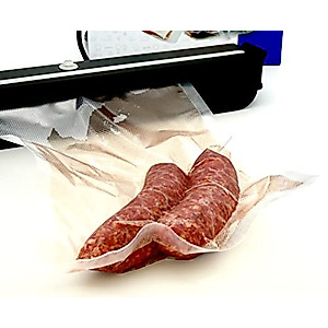 ICO Clear Vacuum Bags for FoodSaver, Quart size bags, 50 count (Vacuum Freezer Storage Bags) Certified BPA and Phthalate free