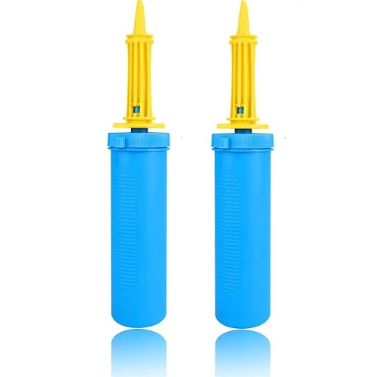 Balloon Pump Hand Held, 2Pack Inflator Air Pump for Balloons - Two-Way Dual Action- Ballon Inflator Pumping - Manual Baloon Inflators Machine with Balloons Tie Tool