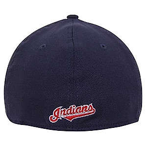 MLB Atlanta Braves Team Classic Home 39Thirty Stretch Fit Cap, Blue, Large/X-Large