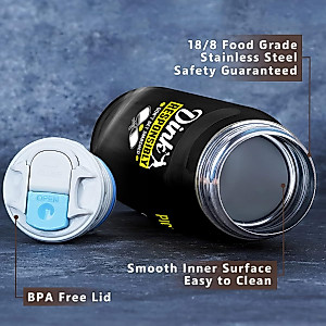 NAMRIST Dink Responsibly Pickleball Bullet Tumbler 17oz Stainless Steel Vacuum Insulated Sports Tumblers Double Wall Women Men Travel Cup Gifts for Dad Husband Boyfriends