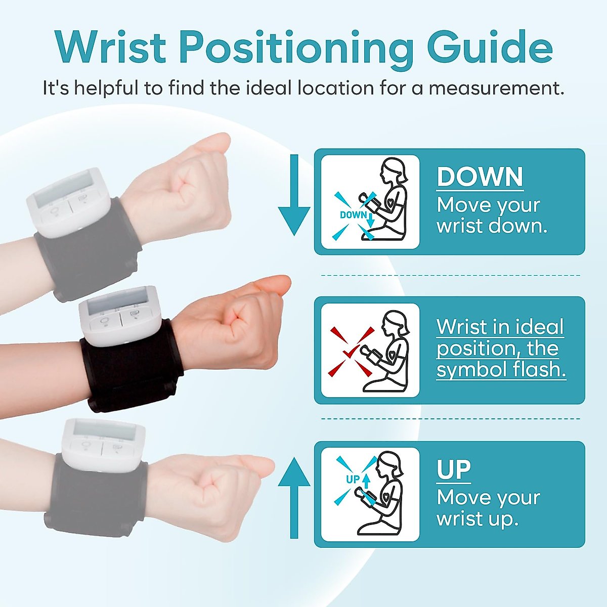 Easy@Home Wrist Blood Pressure Monitor: Easy@Home Bluetooth Smart Large Cuff BP Machine | Digital Sphygmomanometer | iOS & Android APP | EBP-085