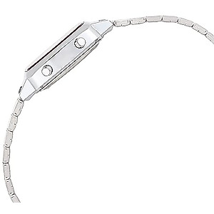 Casio Women's Digital Watch with Metal Bracelet LA-670WA-4