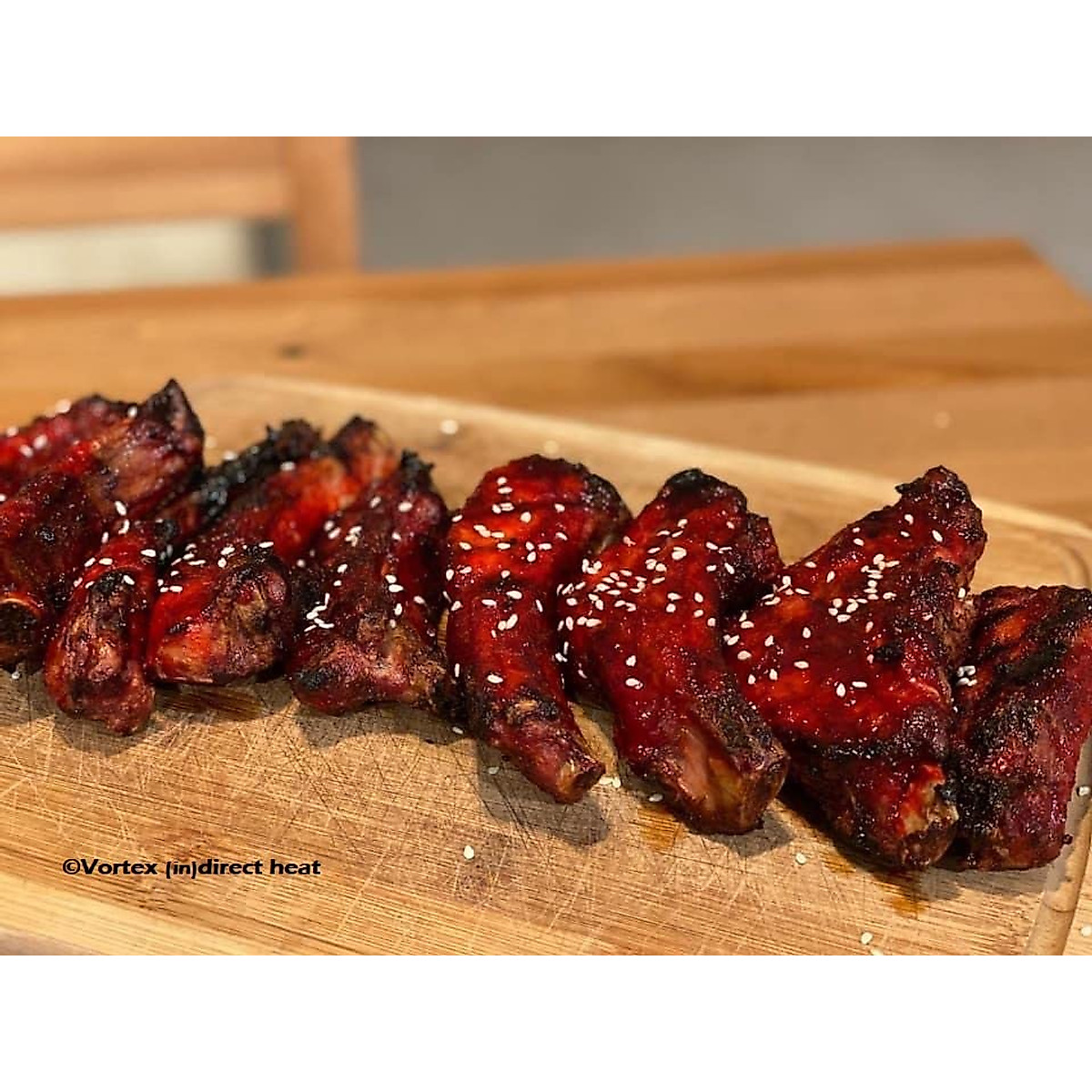 Genuine Medium BBQ Vortex GIFT PACK for wsm Kettle 22 26.75 Big Green Egg kamado - 3 PC