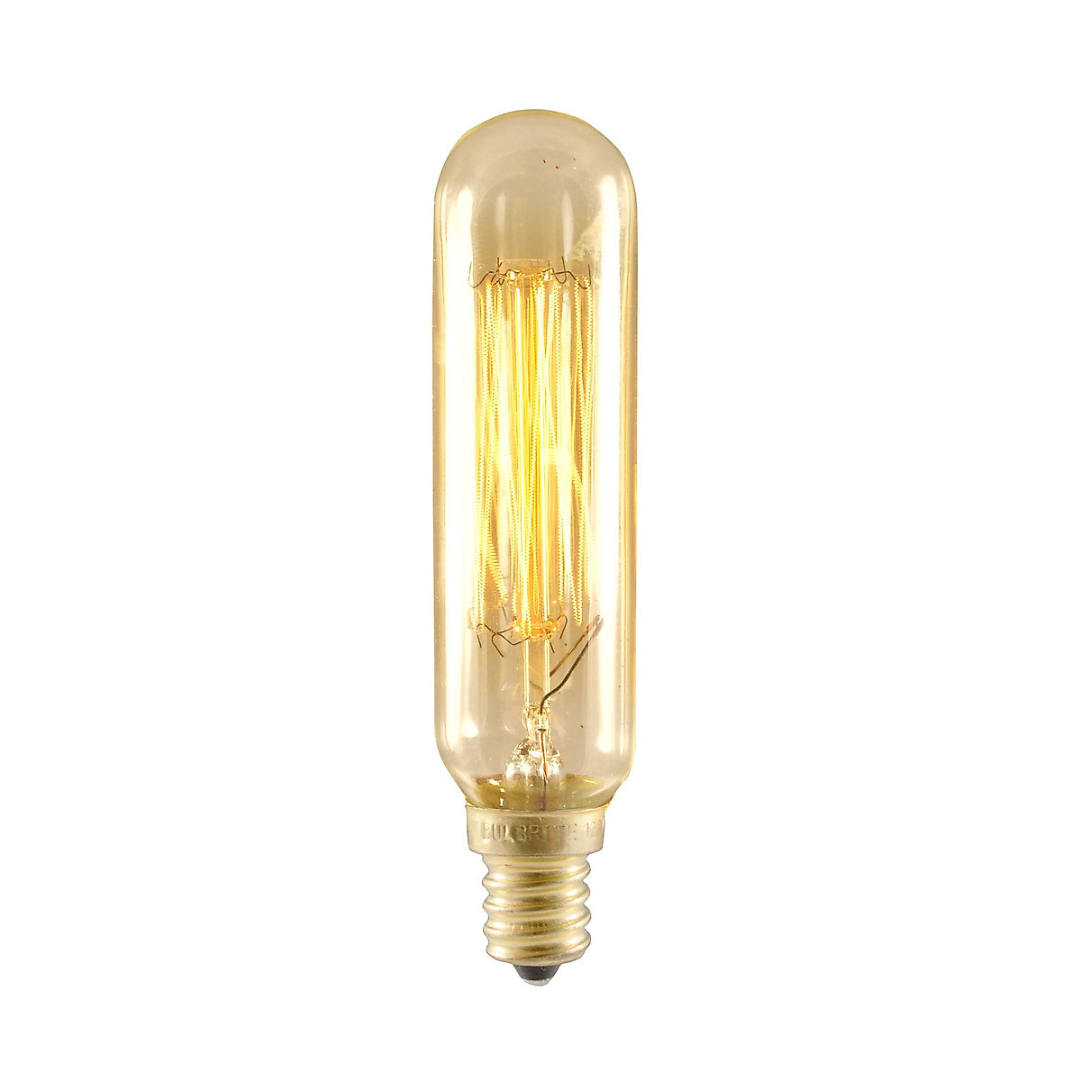 Bulbrite 132506 5-Pack 25W T6 E12 Base 120V Nostalgic Incandescent Edison