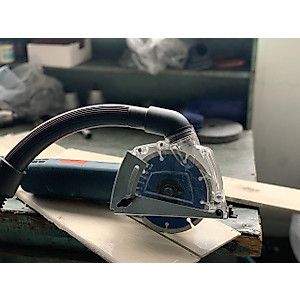 Dastool Cutting Dust Shroud 4.5 inch/5 inch +Diamond Saw Blade 5 inch