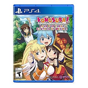 KONOSUBA - God's Blessing on this Wonderful World! Love For These Clothes Of Desire! - PlayStation 4