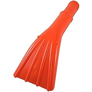 Mr. Nozzle Vacuum Claw Nozzle Tool Universal Attachment Compatible Fit with Hoses 1.5" Inside Diameter, Orange
