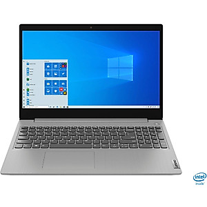 2020 Lenovo IdeaPad 3 15 HD Touch Screen Laptop, Intel 10th Gen Dual-Core i5-1035G1 CPU, 12GB DDR4 RAM, 256GB PCI-e SSD, Webcam, WiFi 5, Bluetooth, Windows 10 S Platinum Grey (Renewed)