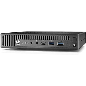 HP EliteDesk 800 G2 Mini Desktop PC Intel Core i5-6500T (3.20-3.40Ghz) 256GB SSD 16GB RAM WiFi + BT Dual DisplayPort + VGA, Win 10 PRO (Renewed)