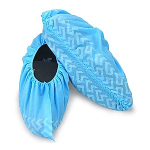 Disposable Boot & Shoe Covers 100 Pairs (200 Pack) Non Slip Durable Large Size Fits Virtually Most Shoes