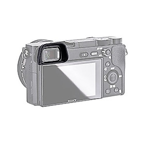 2 Pack JJC Soft Viewfinder Eyecup Eyepiece Eye Cup for Sony A6300 A6100 A6000 NEX-6 NEX-7 Cameras and FDA-EV2S Electronic Viewfinder,Replaces Sony FDA-EP10 Eyecup Eyepiece