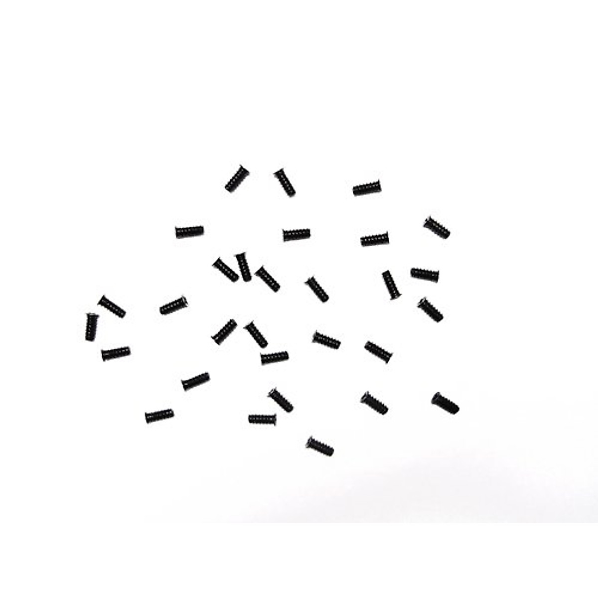 APEVIA Black Case Fan Screws 30 in 1 Pack FS-30BK