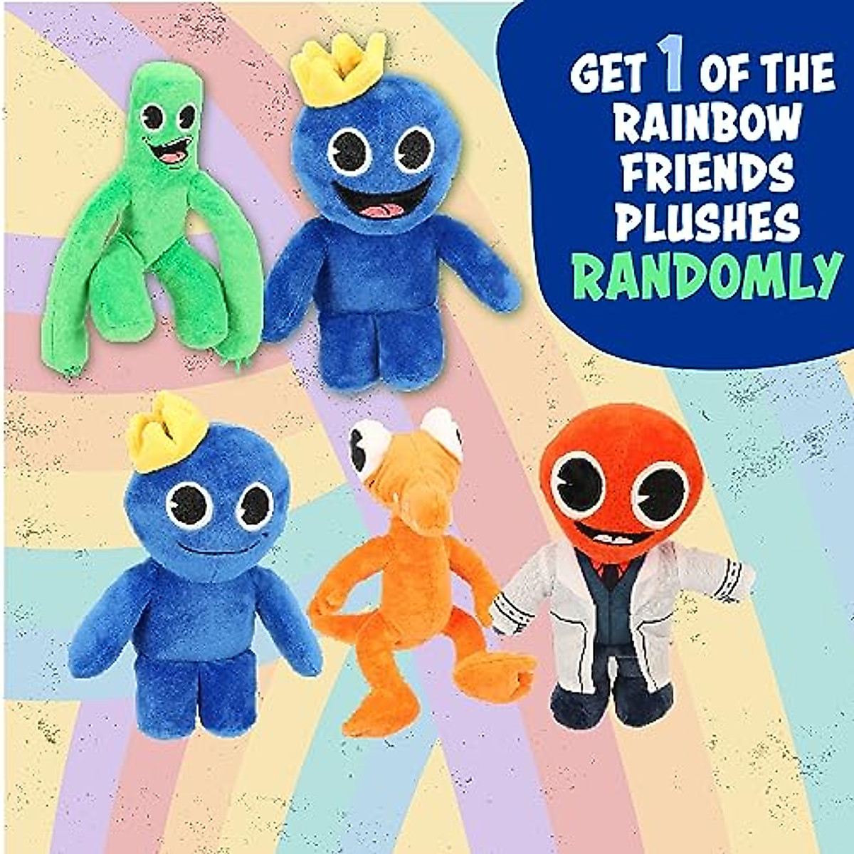 UCC Distributing Rainbow Friends Mystery Plush 1pk, Stuffed Animal Plush Toy