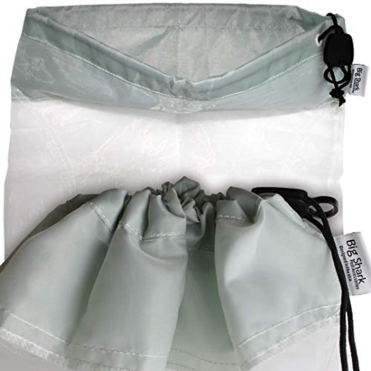 Endless Patio Pool Debris Cleaning Vacuum Replacement Nylon Bag 15" X 24.5" Leaf Pool Cleaner 100 Micron Fine Mesh Bag Cleans Leaves Dirt for Pools and Spas