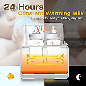 Bottle Warmer for Baby, 6 in 1,breastmilk,Formula Milk Warmer,Baby Food Heating,Baby Milk Warmer,Breast Feeding Essentials and Baby Bottle-Feeding Supplies