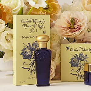 Caswell-Massey Elixir of Love Eau de Toilette for Women, Enchanting Floral Recipe with Notes of Lavender, Passionflower, Jasmine & Artemisia Absinthium, 1.7 Fl Oz