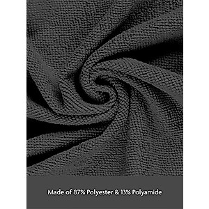 Fantasticlean Microfiber Cleaning Cloth Roll -75 Pack, Tear Away Towels, 12" x 12", Reusable Washable Rags (DimGray)