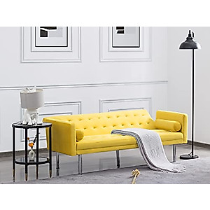 Modern Cozy Loveseat,Soft Upholstery Futon Sofa Daybed,Small Love Seat Recliner Couch for Living Room Office Apartment Compact Space Furniture Set,Solid and Easy to Assemble